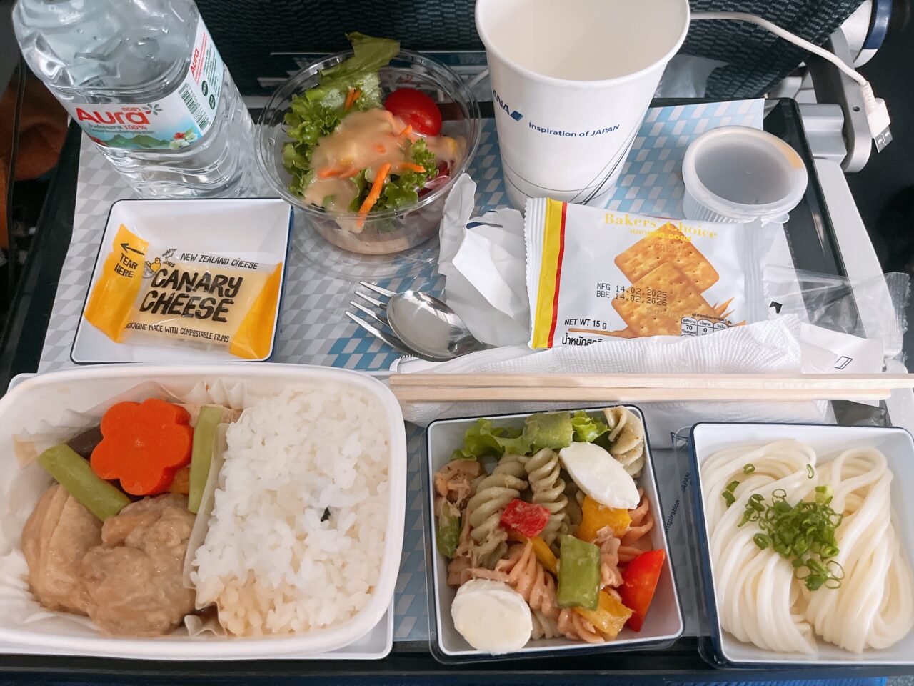 NH848便搭乗記バンコク→羽田空港。着陸前に永遠雲の中で揺れ揺れのフライト。 - サロンのhappy life!