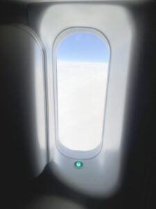 NH848便搭乗記バンコク→羽田空港。着陸前に永遠雲の中で揺れ揺れのフライト。 - サロンのhappy life!